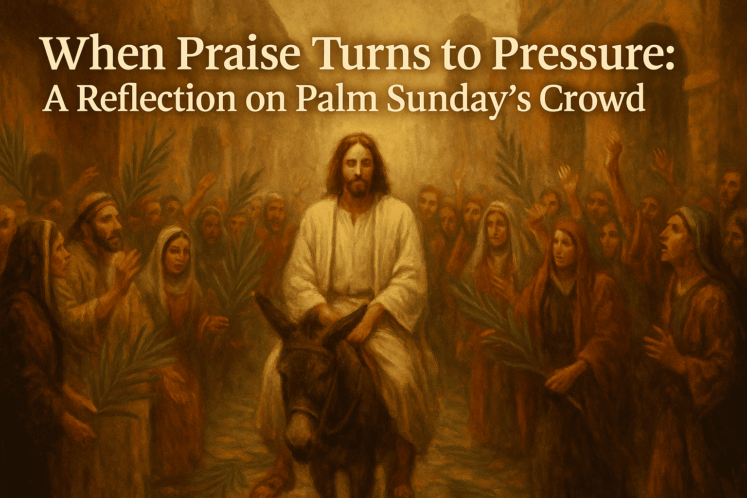 When Praise Turns to Pressure: A Reflection on Palm Sunday’s Crowd ...